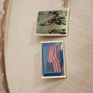 USPS | Accessories | Set 2 Usps Design Pins Heroes 20 911 Honoring ...